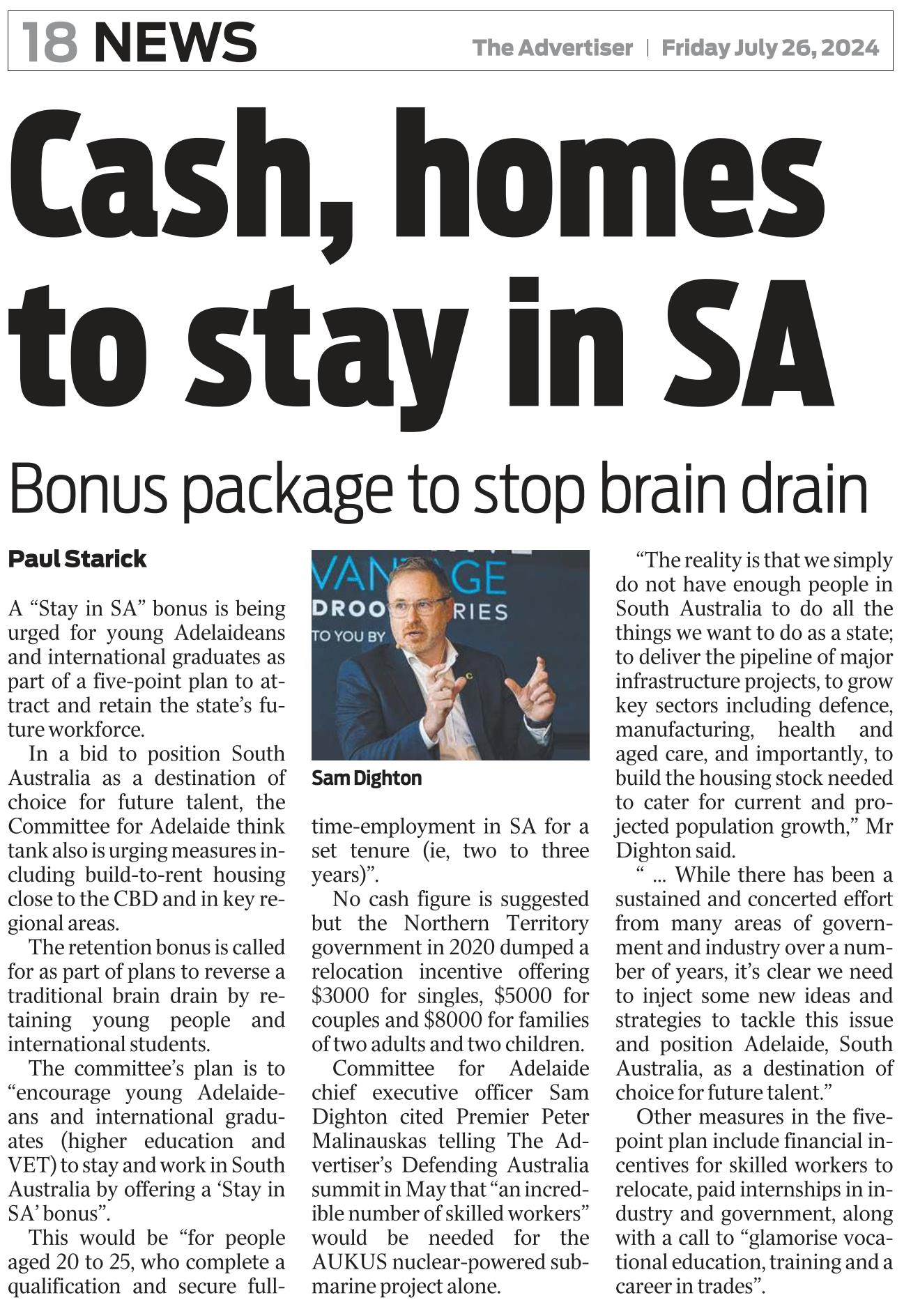 5 Actions to Attract and Retain South Australia’s Future Workforce ...